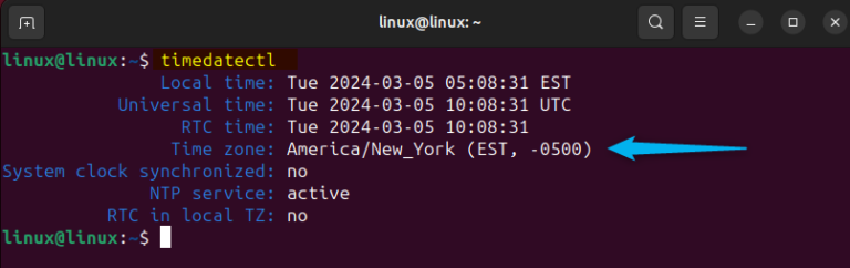 How To Set or Change Timezone on Ubuntu 24.04 – LinuxWays