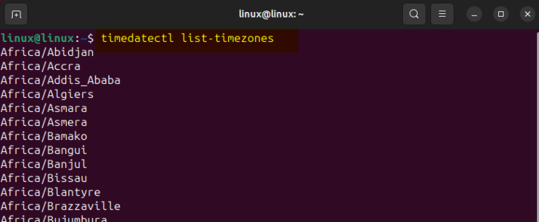 How To Set or Change Timezone on Ubuntu 24.04 – LinuxWays